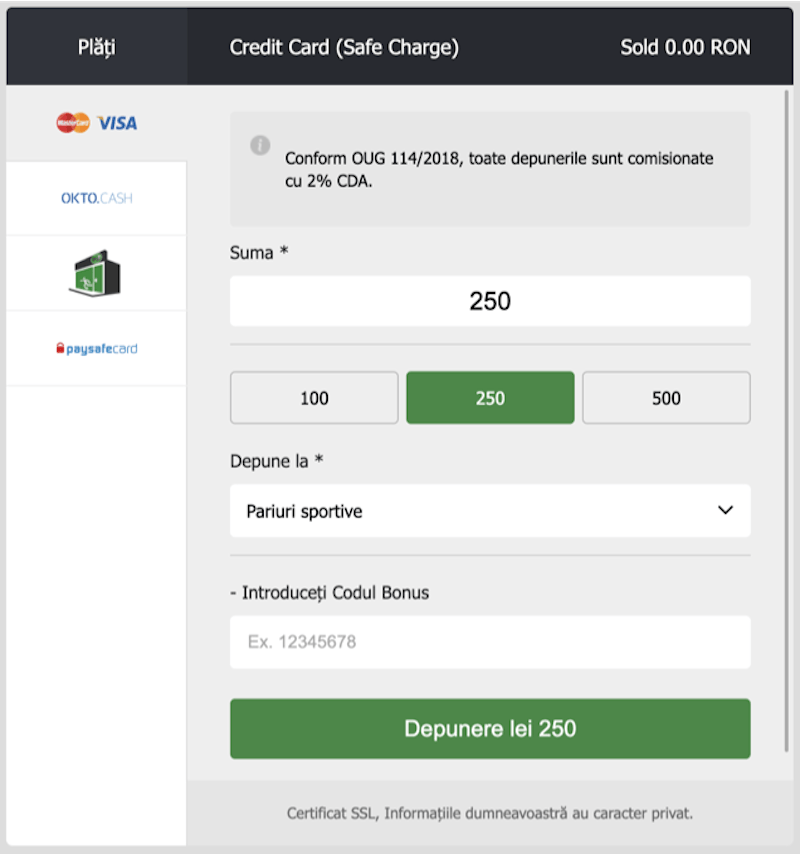 Get’s Bet » Merită să deschizi cont? (+Bonus de 600 lei)